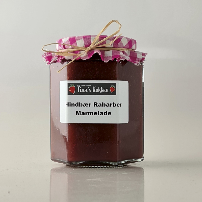 Hindbær-Rabarber | Mølholm Vin